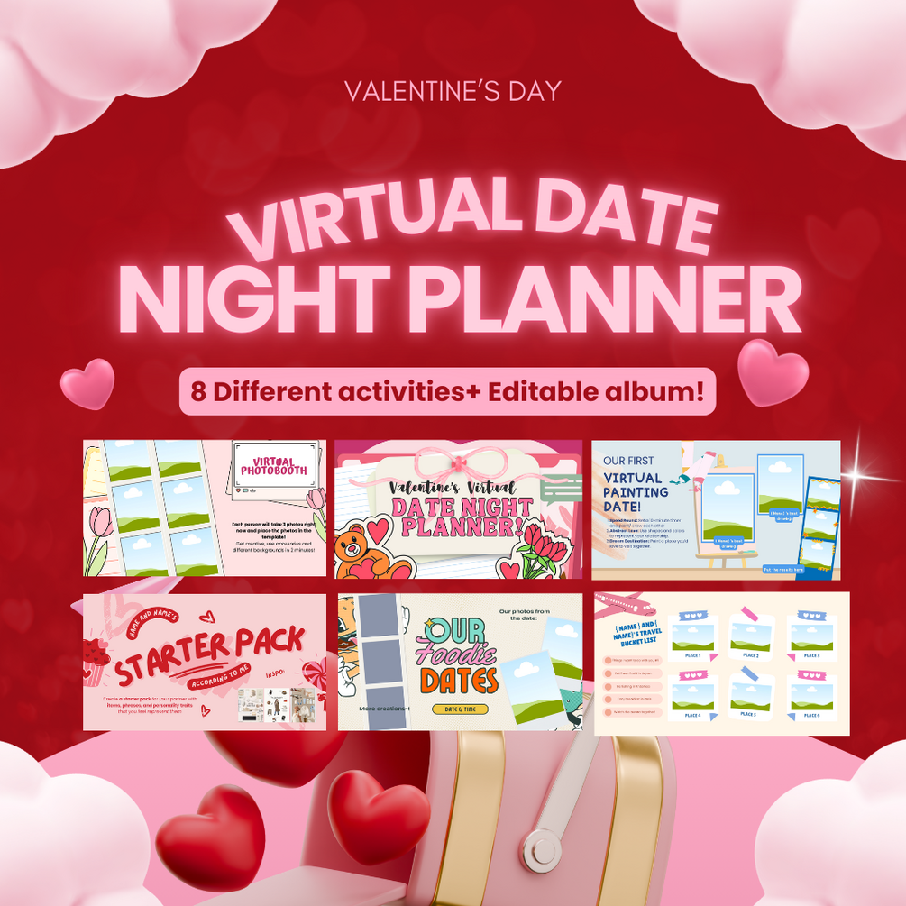Valentine’s Day Virtual Date Night Planner