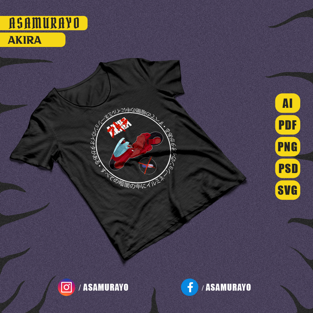 Akira │T-Shirt Vector art