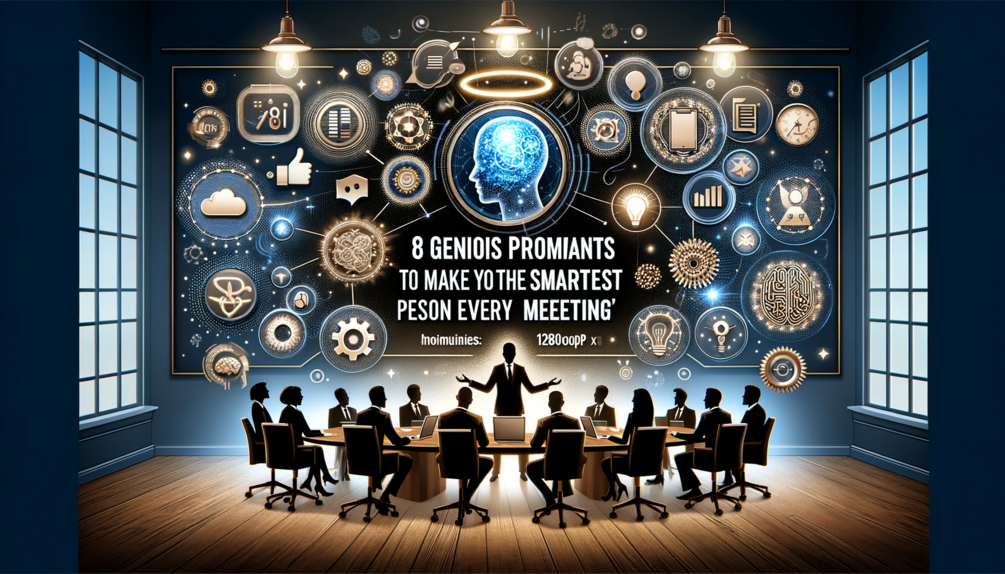 8 Genius Prompts to Make You the Smartest Person in Every Meeting