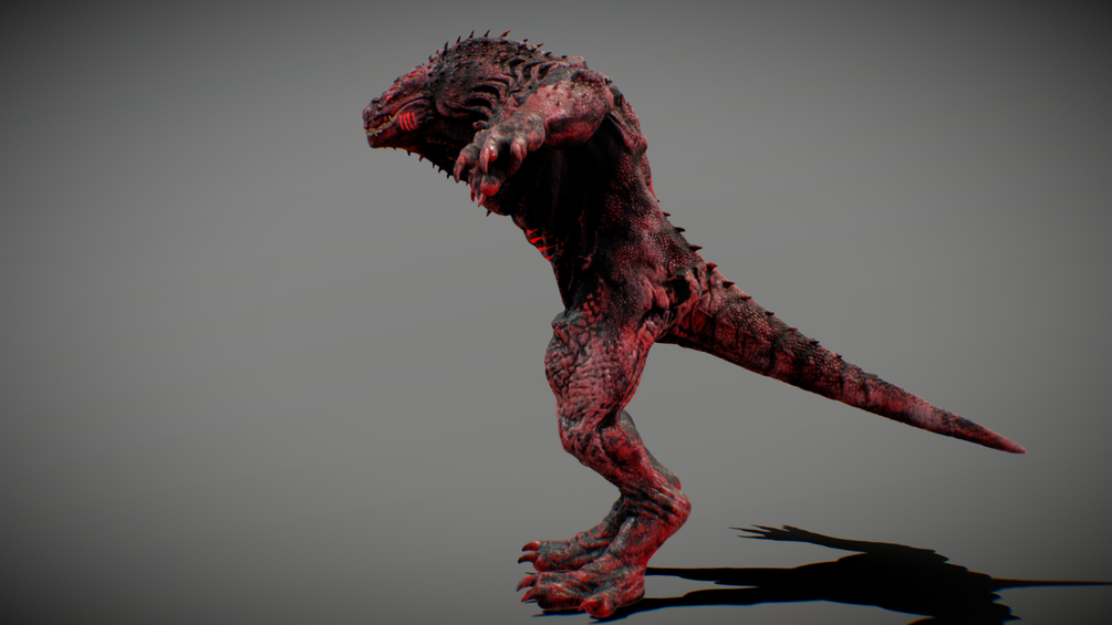 (FREE PRODUCT) Animated Monster 3D Model