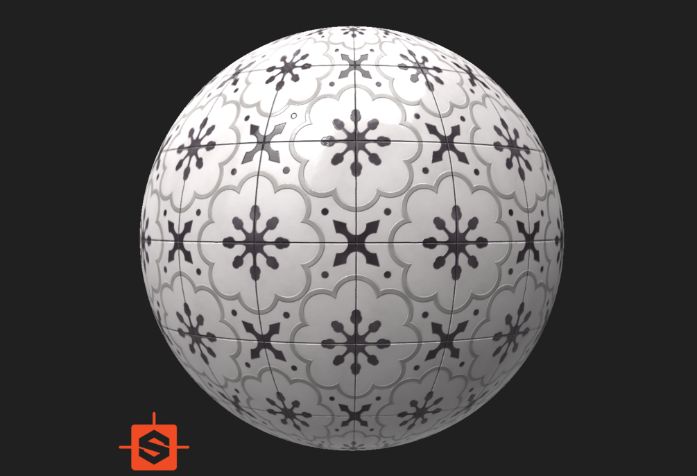 Substance Designer - Basic Tile 03