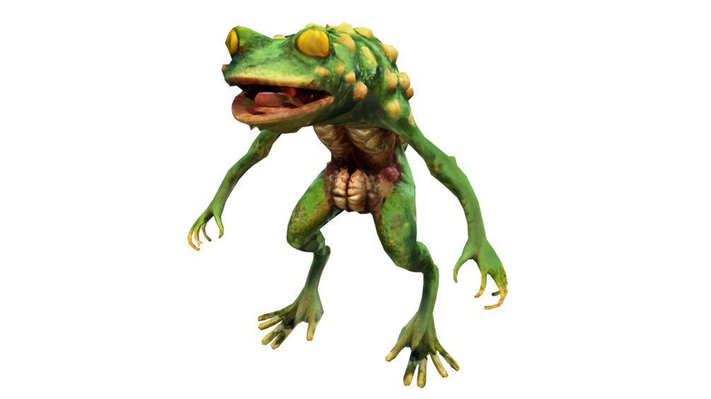 Monstrous Humanoid Frog Creature