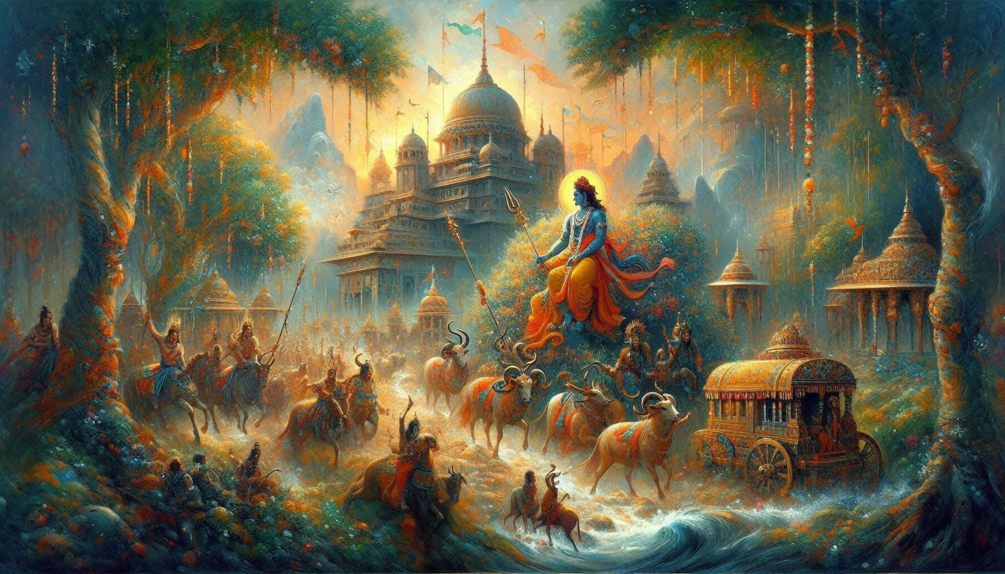 Divine Creations: Traditional Art Images of God 🎨🙏