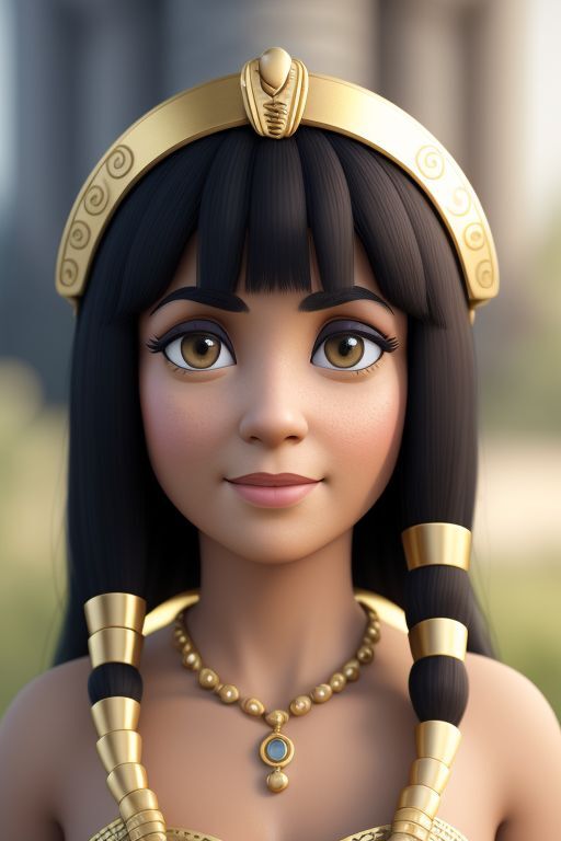 3D Disney Animation Art "Cleopatra" Limited 2nd Edition