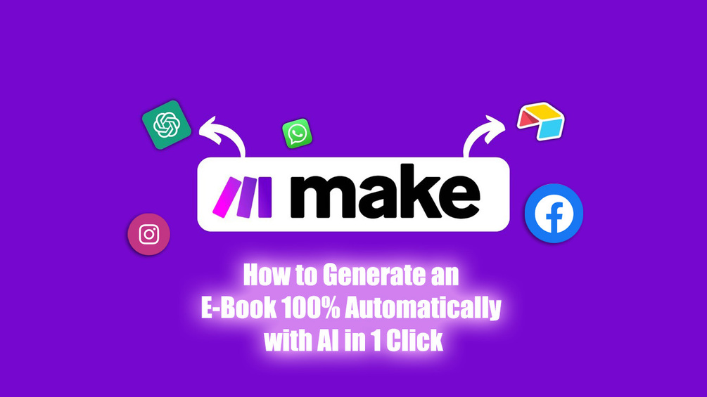 How to Generate an E-Book 100% Automatically with AI in 1 Click