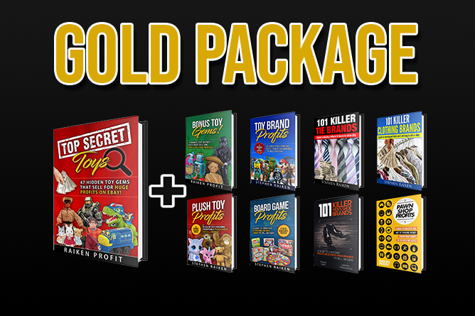 Top Secret Toys ( 8 eBooks + Bonus Guide ) GOLD PACKAGE