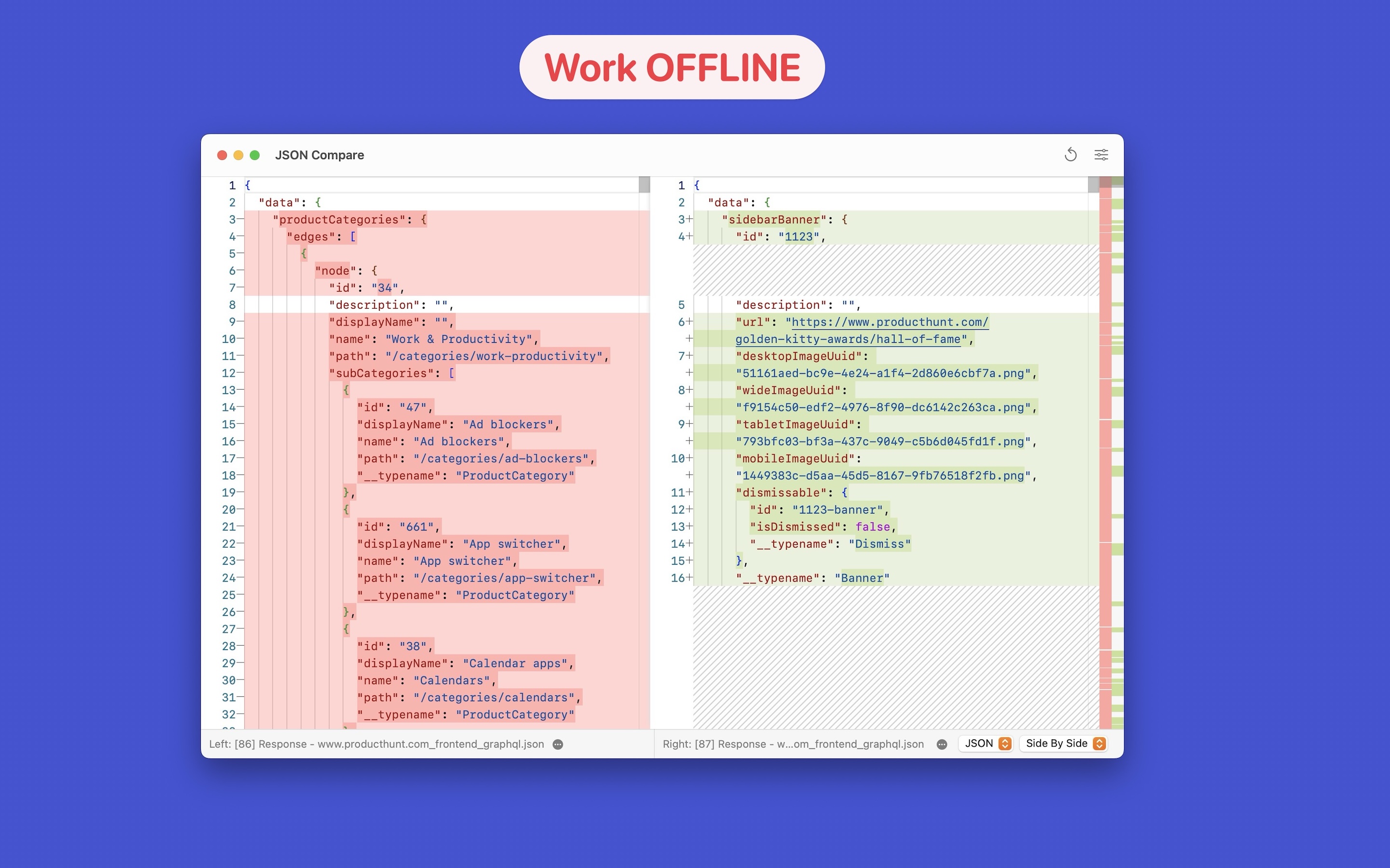 JSON Compare