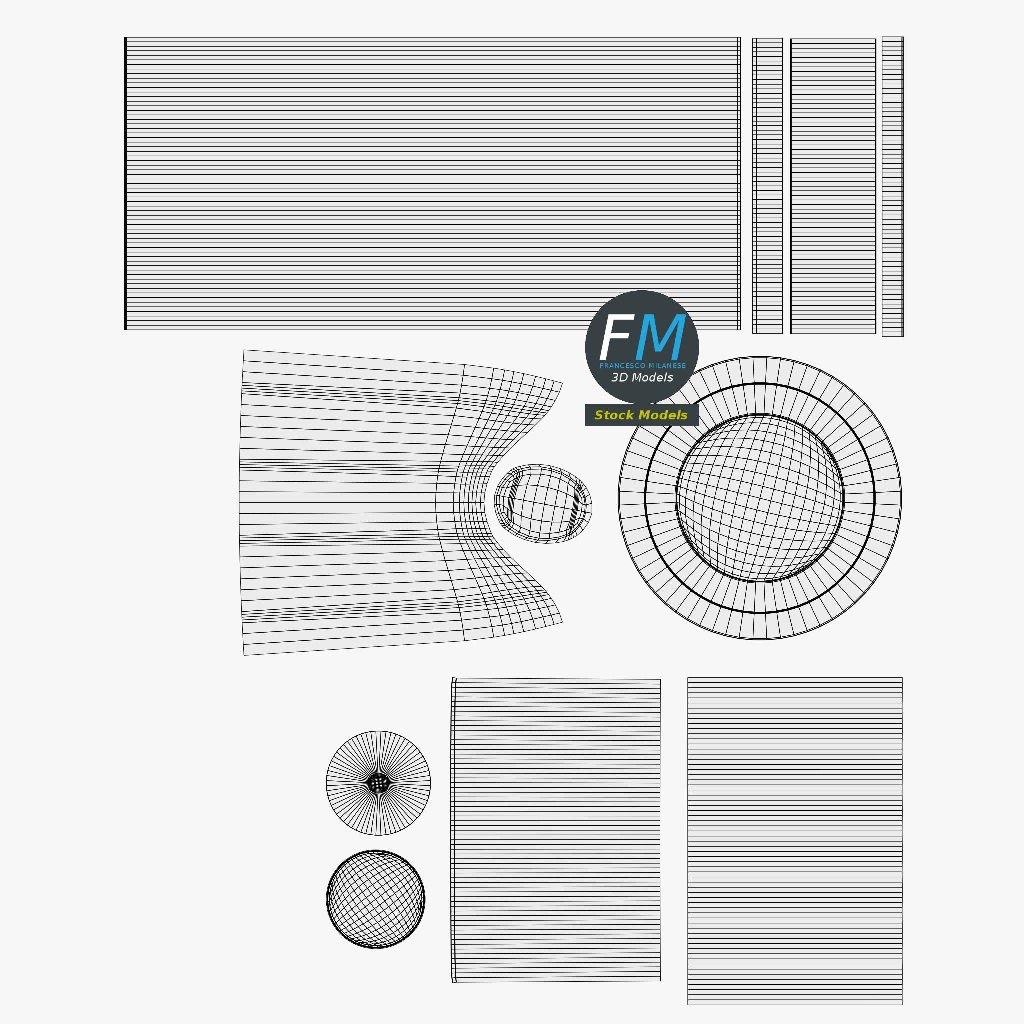 3D MODEL - Open lipstick