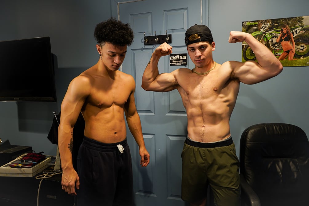 Dual Popper Humiliation