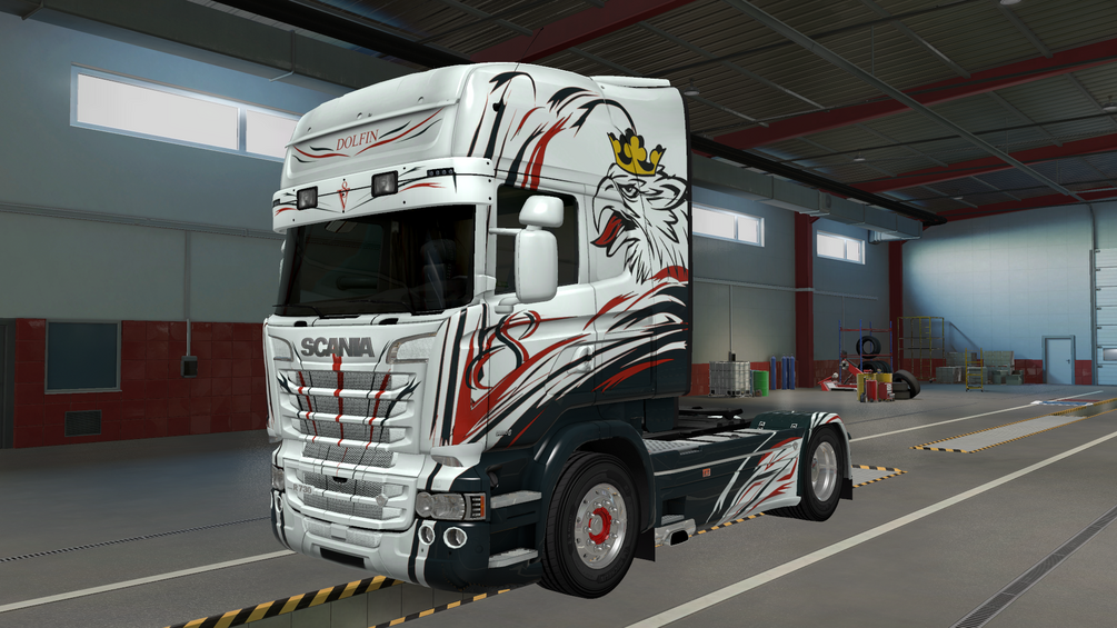 Skin Scania r580 Dolfin Trasporti