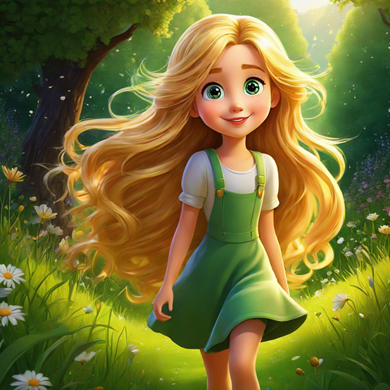 Lily and the Enchanted Garden-Book Story For Kids