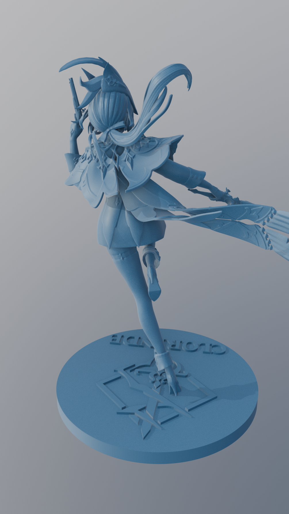Clorinde - 3D Printable STL Model | Genshin Impact