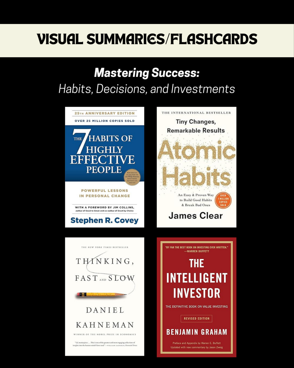 Mastering Success: Habits, Decisions, and Investments