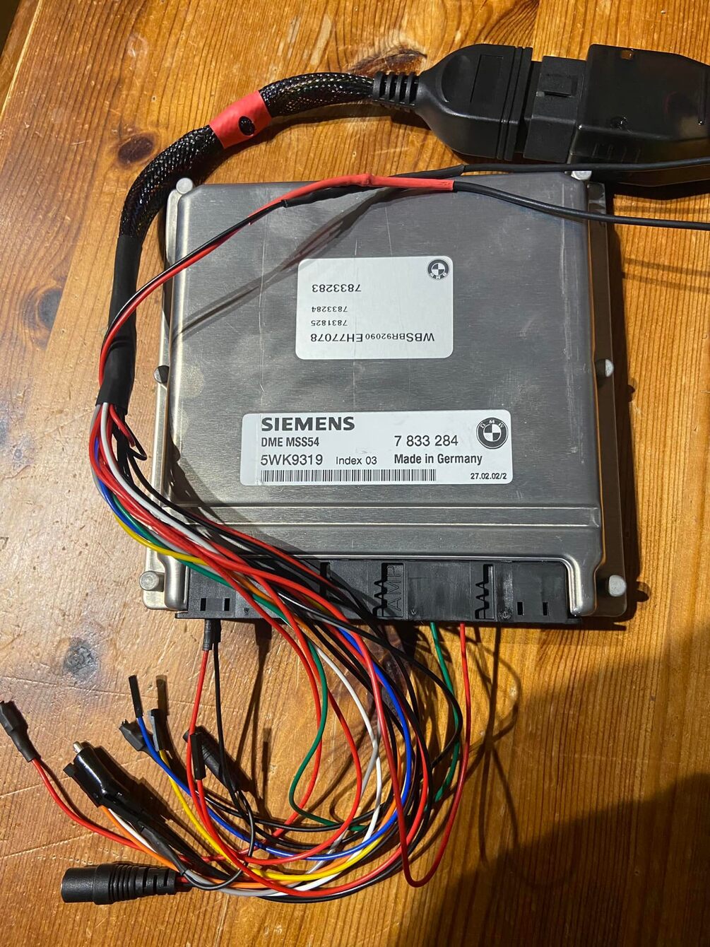 BMW E46 M3 ALPHA N EWS OFF, REAR O2 OFF HW1701 ECU FILE MSS54