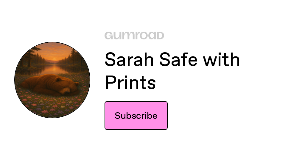 Sarah Safe with Prints