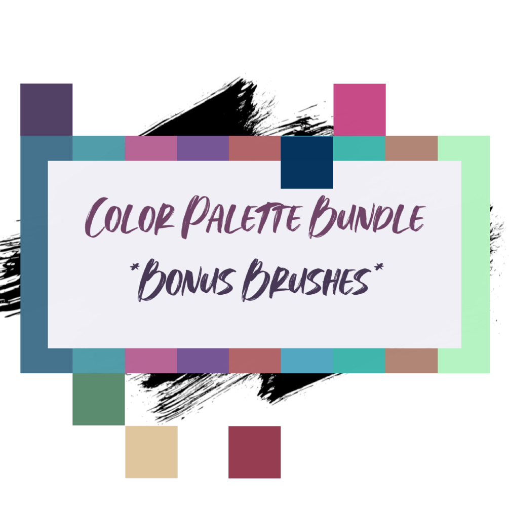 Procreate App Color Palette Set | 21 Color Palette Set with Free Bonus ...