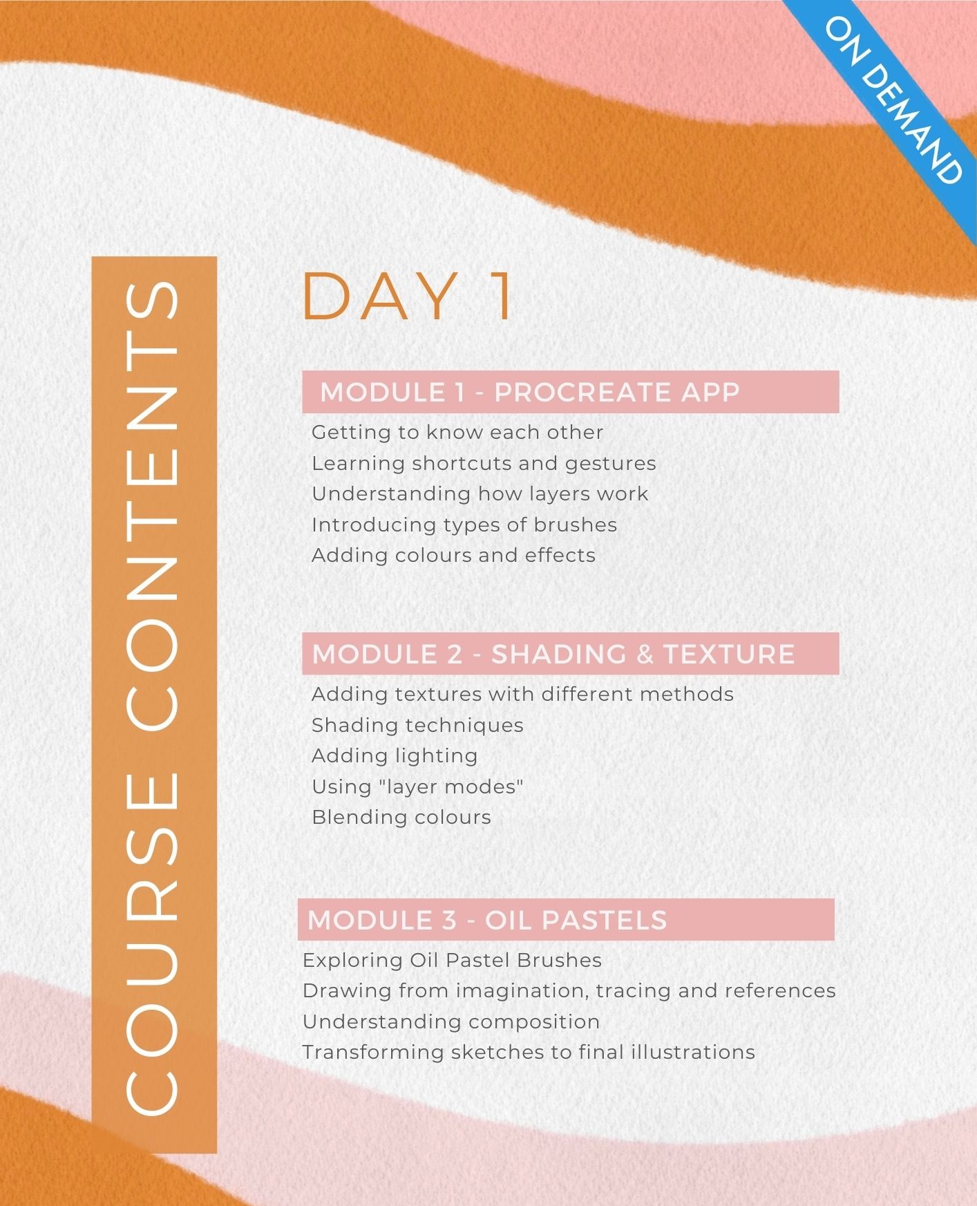 Procreate Bootcamp ON DEMAND - 13th and 14th of May