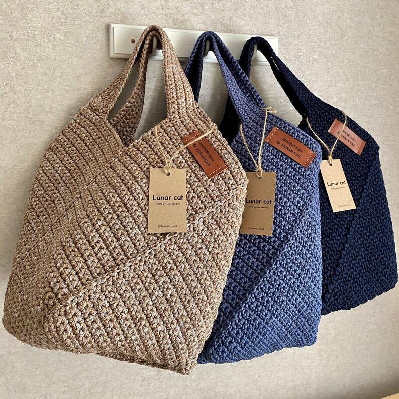 🧶 Crochet Tote Bag Pattern – The Bag You’ll Be Proud to Show Off