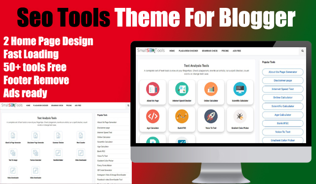 Small Seo Tools Blogger Template
