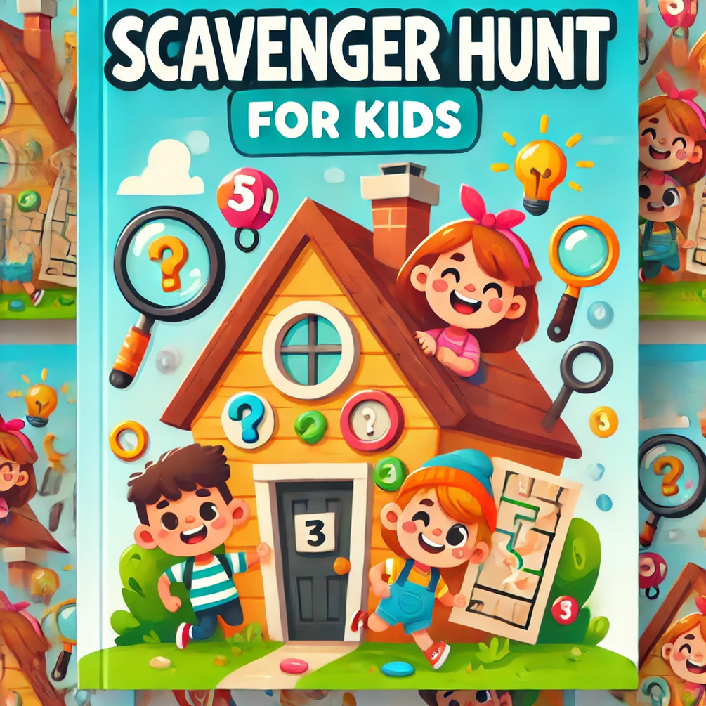 House Scavenger Hunt for Kids Aged 5-7
