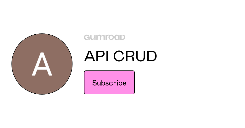 API CRUD