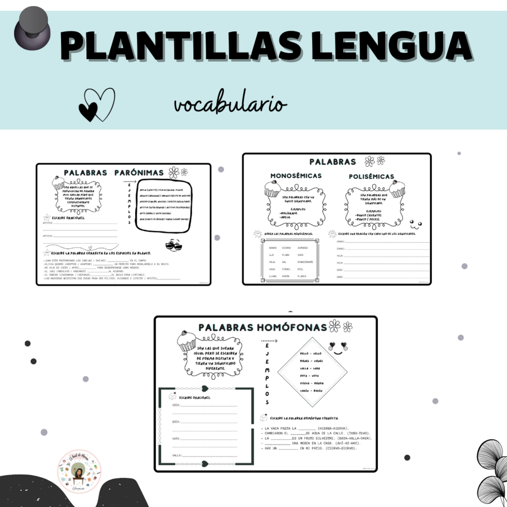 Plantillas Vocabulario