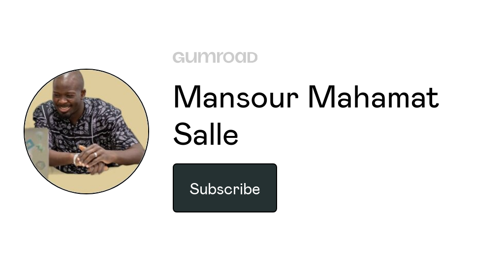 Mansour Mahamat Salle