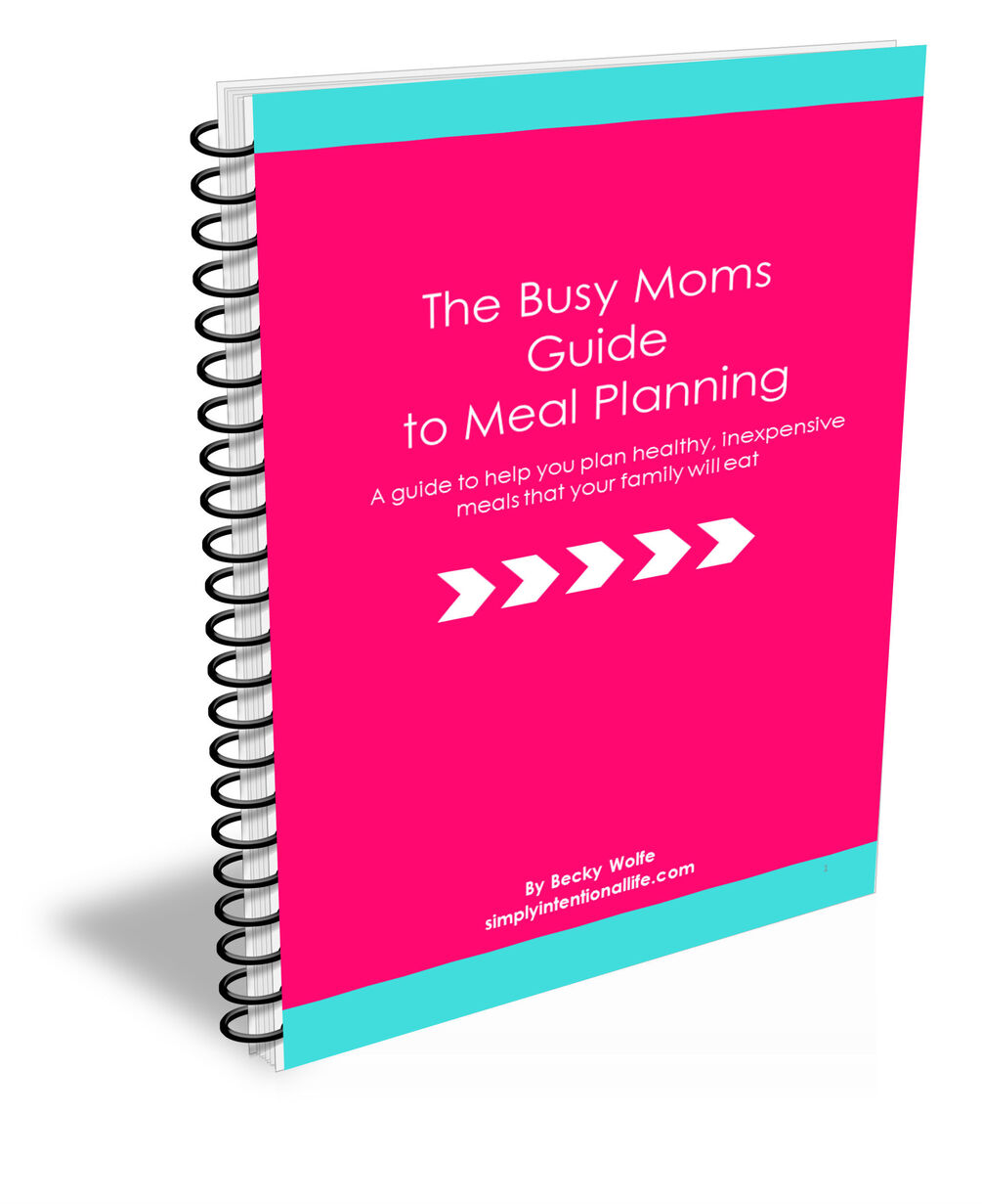 The Busy Moms Guide to Meal Planning-Special Offer!
