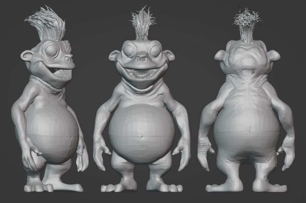 Sy Snootles – Star Wars Alien Singer 3D Sculpt