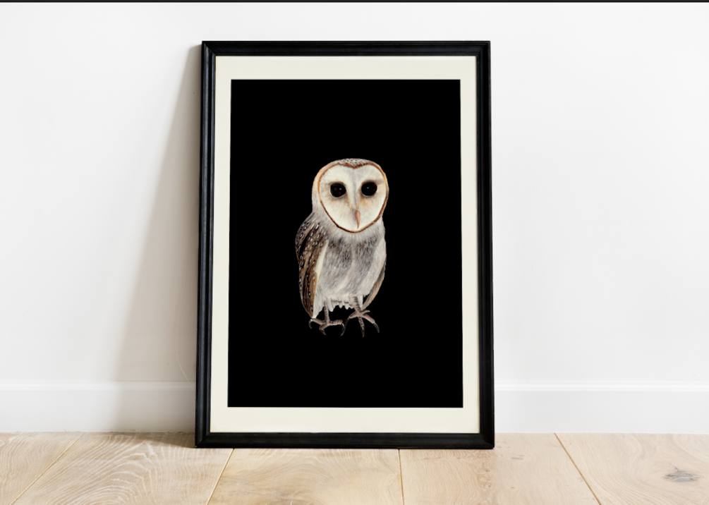 Art Print, Printable Art, Instant Wall Decor, Bird Art, Owl Art ...
