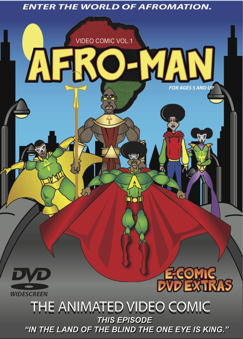 AFRO-MAN & THE PROTECTORS OF THE BOOK OF KNOWLEDGE