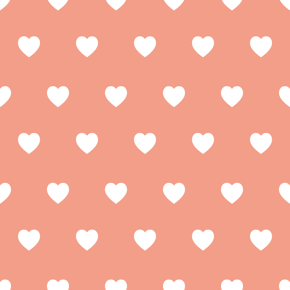 Pastel Heart Seamless Pattern Digital Papers.