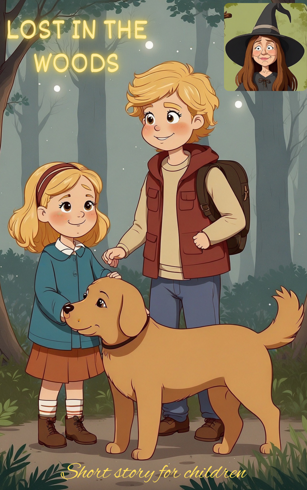 Story for children : LOST IN THE WOODS