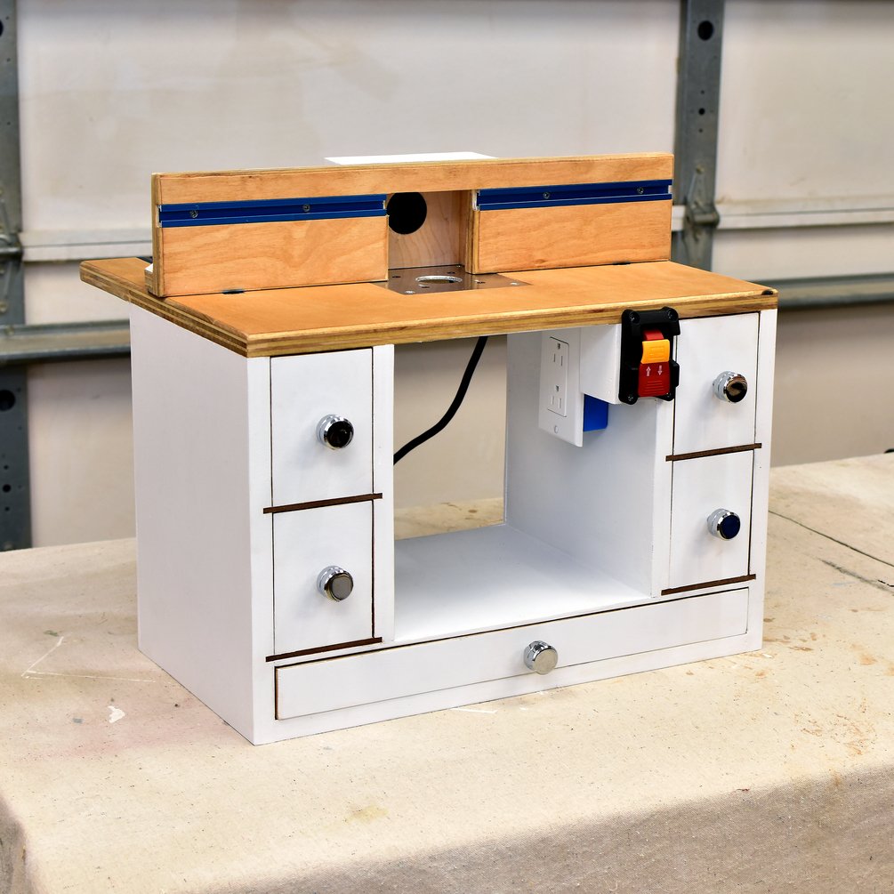 Benchtop Router Table Homemade