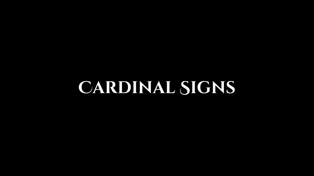Cardinal Signs | The curse’s grand design & purpose