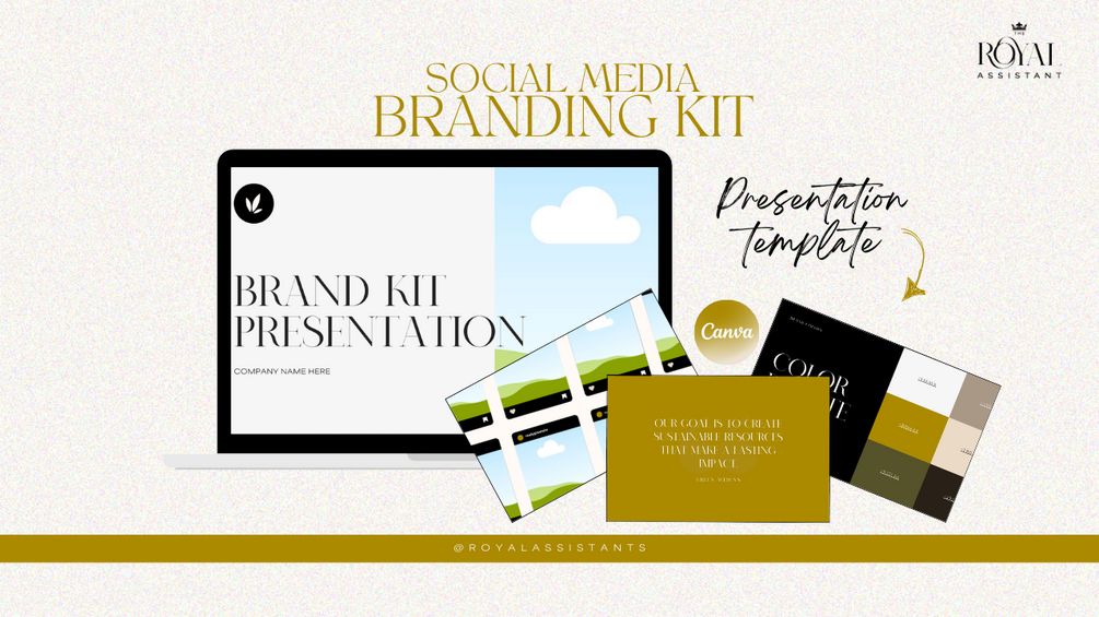 Branding Kit Presentation Template | Canva Editable