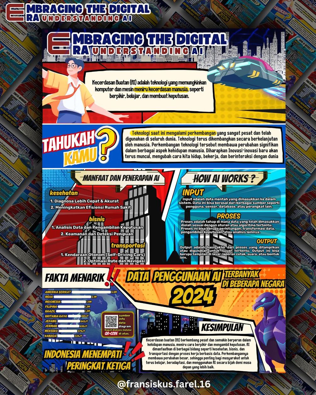 comic infographic template