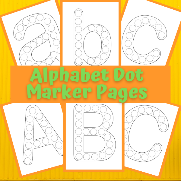 Alphabet Dot Pages