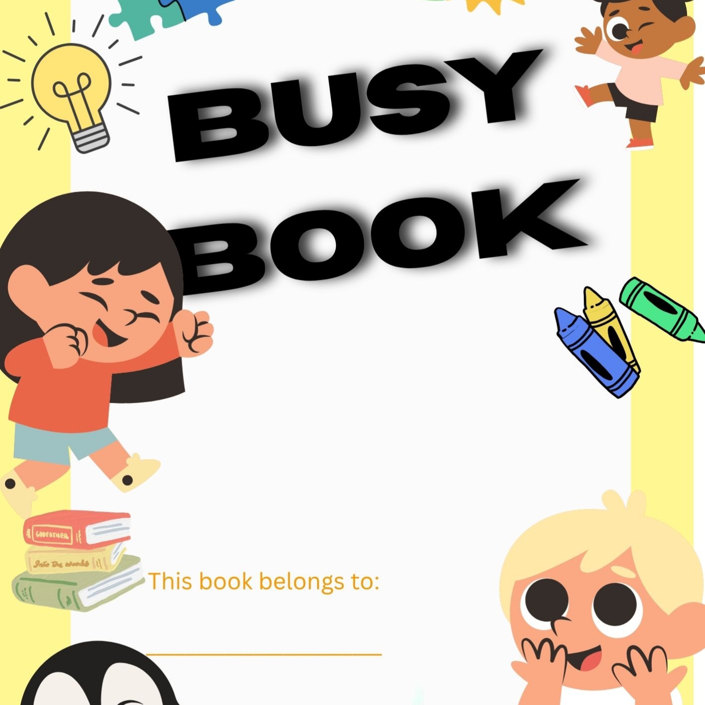 Kids Busy Book
