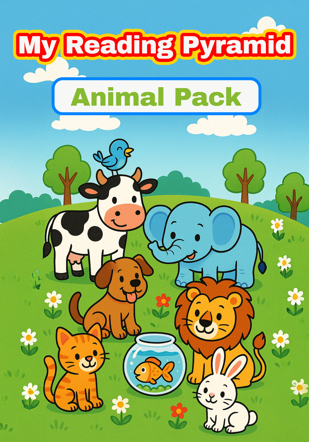 Reading Pyramid (Animal Pack)