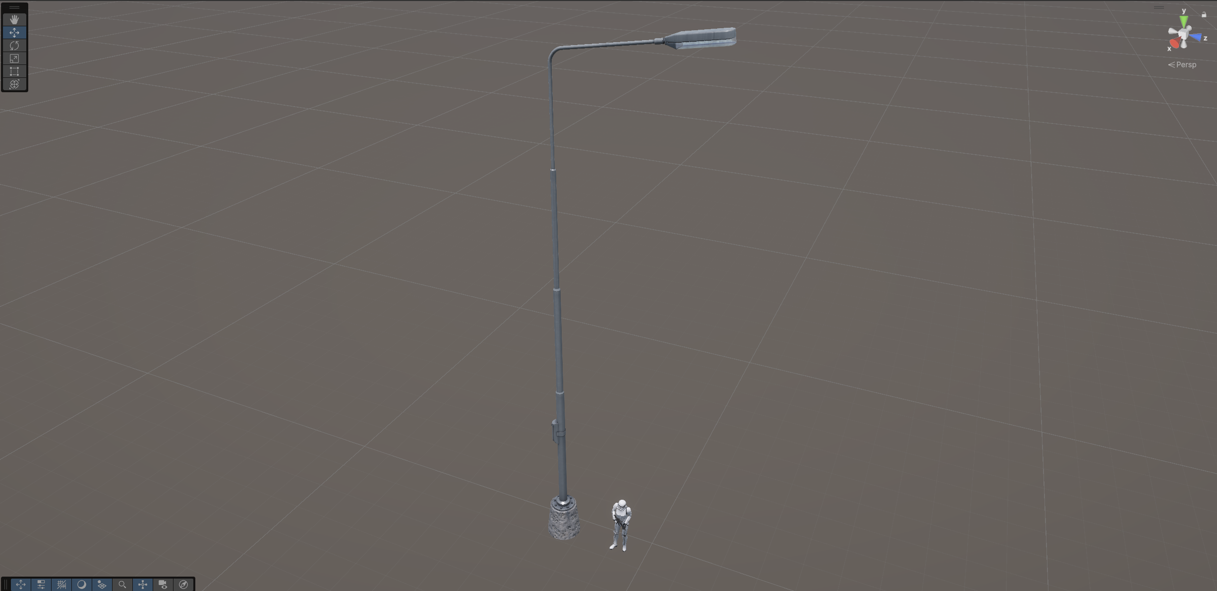 Highway Lamp Post