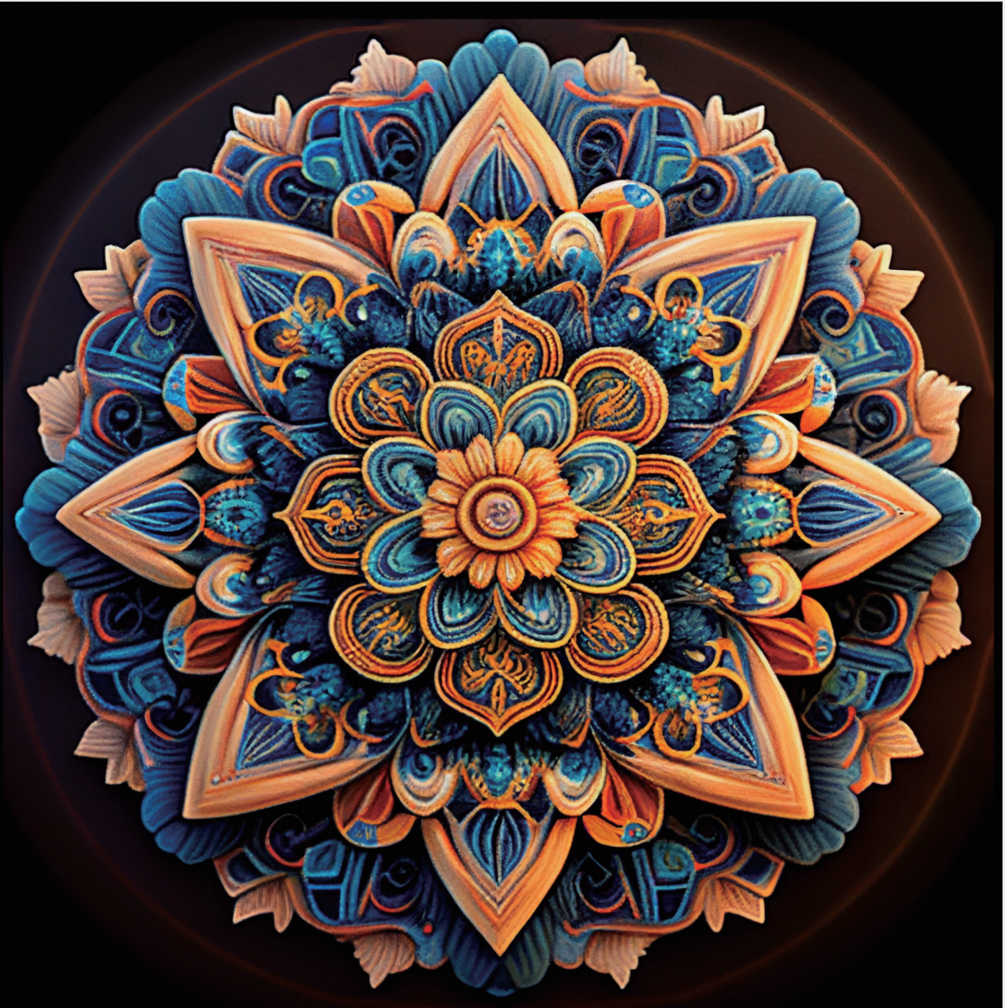 [AI Art] Mandala Effect 曼陀羅效應