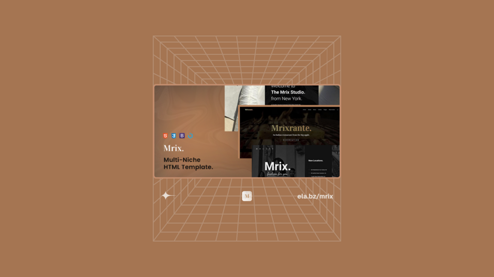 Mrix — Creative Multi-Niche Template