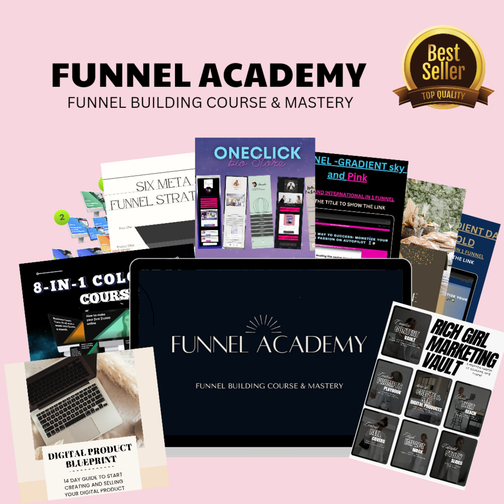 FUNNEL ACADEMY WITH LOT OF FREEBIES