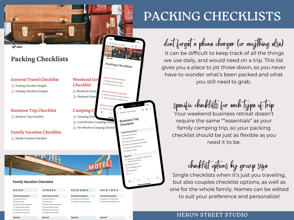 Wanderlust Travel Dashboard Notion Template with Vacation Overviews ...