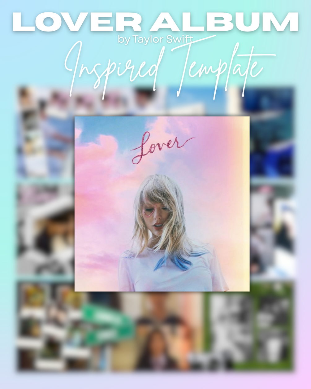 Lover Album Inspired Template