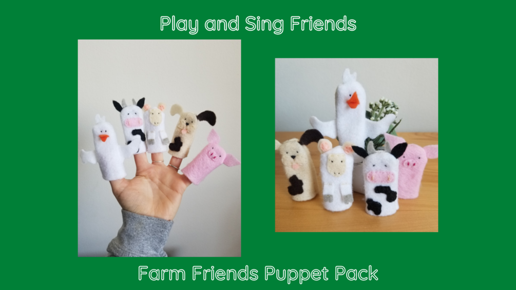 Farm Friends Puppet Pattern Pack