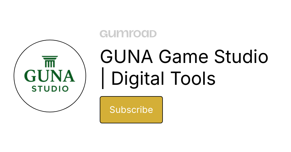 GUNA Game Studio | Digital Tools