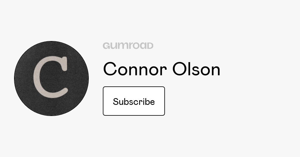 Connor Olson