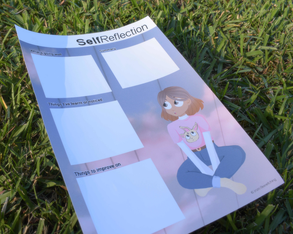 Printable Self Reflection Sheet